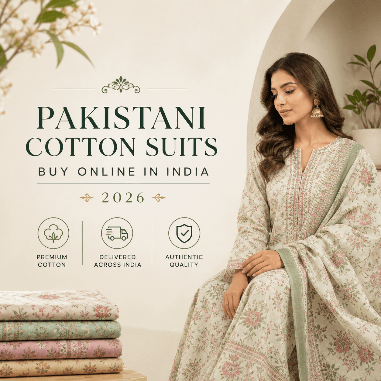 Top Pakistani Cotton Suits Online India to Stay Comfy in 2026